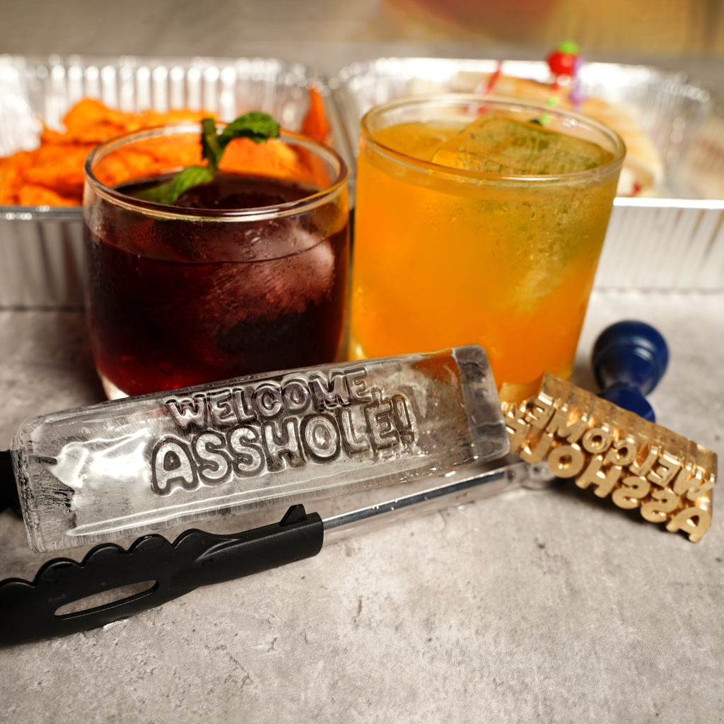 NameSculpt: Customized Brass Ice Plate – StampMold